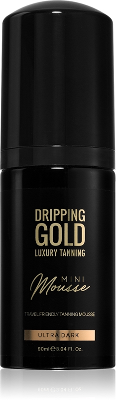 Dripping Gold Luxury Tanning Mini Mousse Self-Tanning Mousse for Face ...