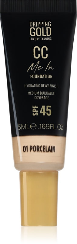 Dripping Gold CC Me In Mini Trial Lightweight Foundation SPF 45 | notino.ie