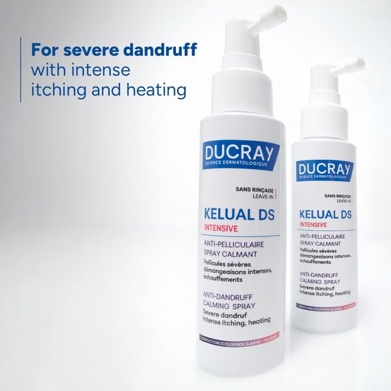 Ducray Kelual DS Intensive Anti-dandruff Calming Spray 100 ml spray per ...
