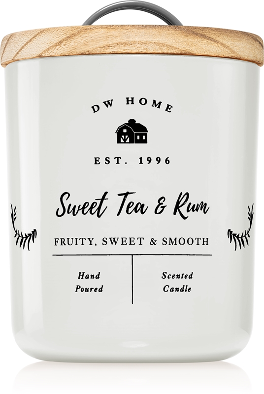 DW Home Farmhouse Sweet Tea & Rum geurkaars | notino.nl