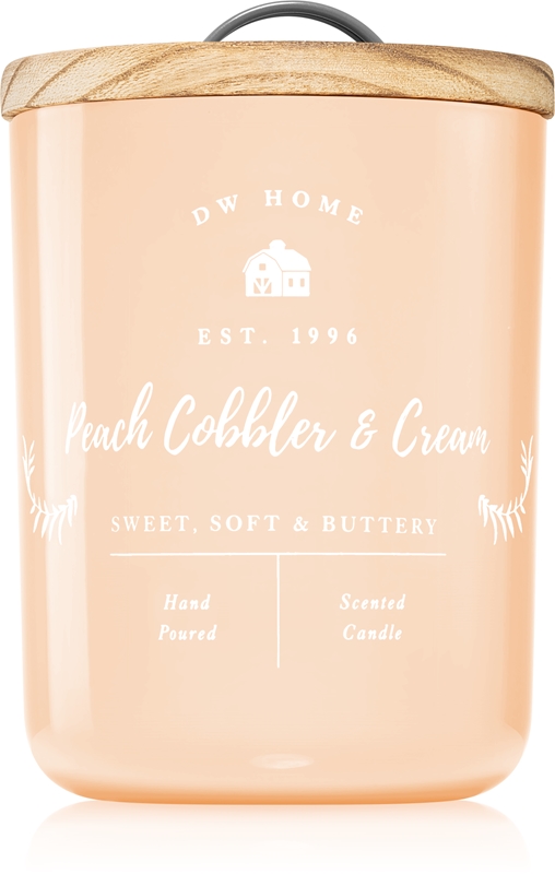 DW Home Farmhouse Peach Cobbler & Cream scented candle | notino.ie