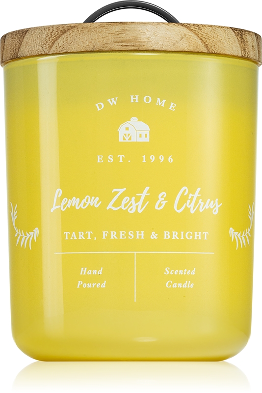 DW Home Farmhouse Lemon Zest & Citrus scented candle | notino.ie