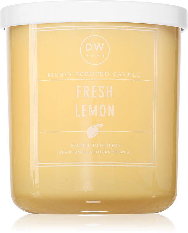 DW Home Signature Fresh Lemon scented candle | notino.ie