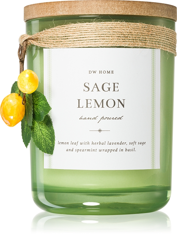 DW Home French Kitchen Sage Lemon bougie parfumée | notino.fr