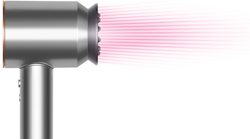 Dyson Supersonic™ HD07 Silver/Copper fén na vlasy | notino.cz