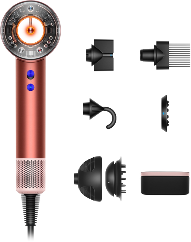 Dyson Supersonic™ Nural HD16 Strawberry/Blush fén na vlasy | notino.cz