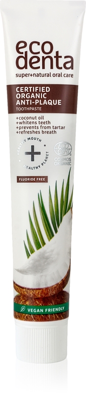 Ecodenta Certified Organic Anti-plaque dantų pasta nuo apnašų ...
