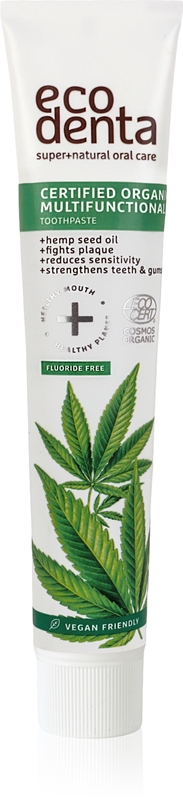 Ecodenta Certified Organic Multifunctional with Hemp natural toothpaste ...