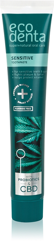 Ecodenta Sensitive CBD bioaktyvioji dantų pasta su CBD | notino.lt