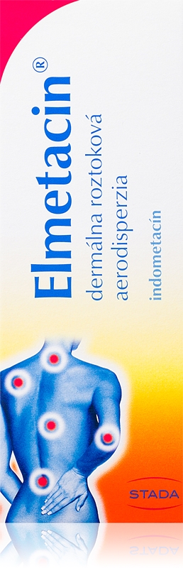 Elmetacin Elmetacin 8 mg/ml kožný sprej, roztok proti bolesti, zápalu ...