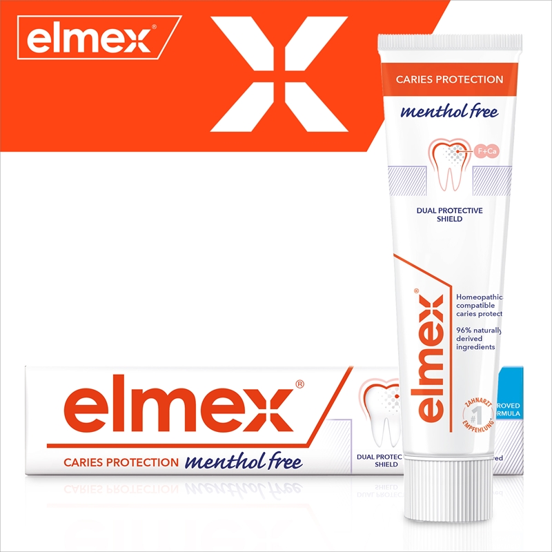 Elmex Caries Protection Toothpaste without menthol | notino.ie