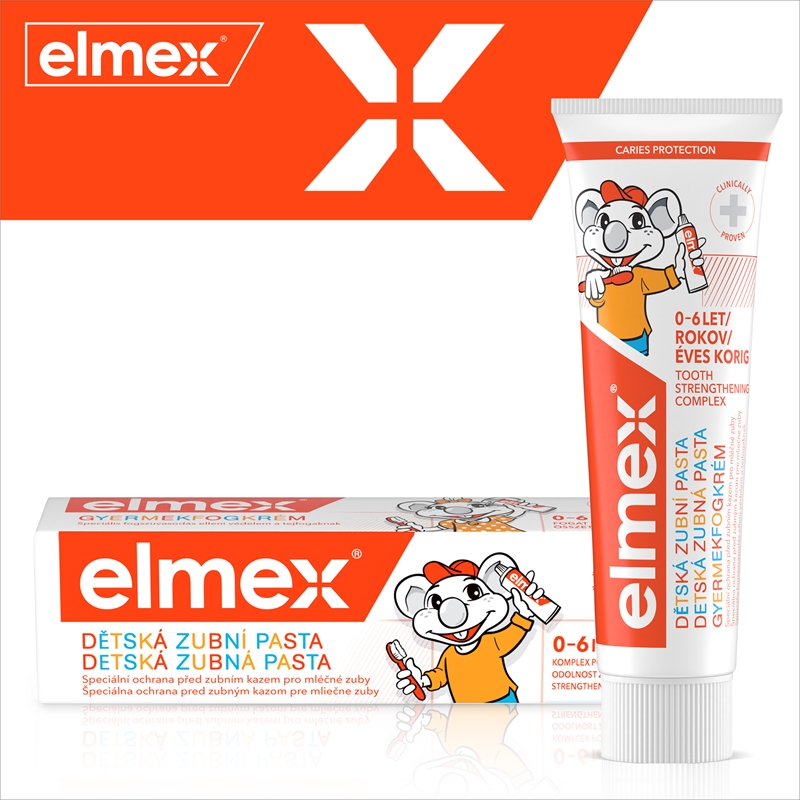 Elmex Caries Protection Kids Zobu pasta bērniem | notino.lv