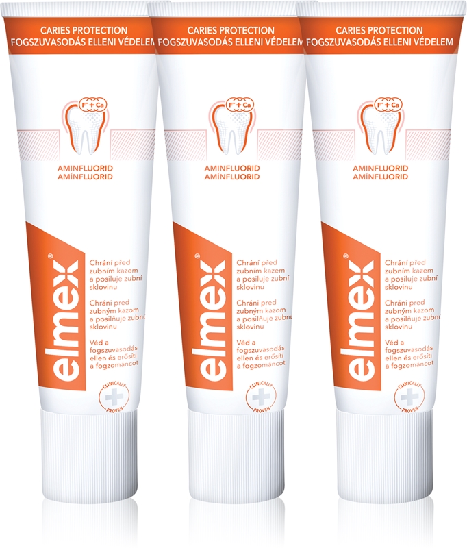 Elmex Caries Protection pasta de dinti protecție impotriva cariilor cu ...