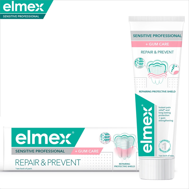 Elmex Sensitive Professional Repair & Prevent Sensitive Toothpaste ...