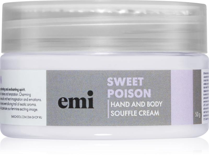 emi Sweet Poison soufflé for hands and body | notino.co.uk