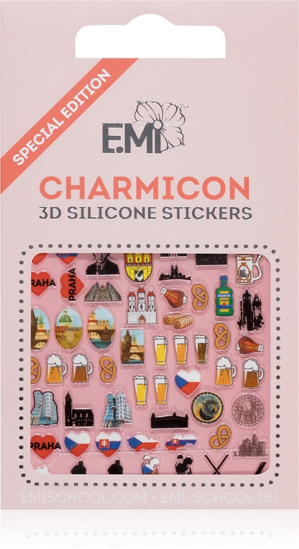 emi Charmicon Czech 2 nail stickers 3D | notino.co.uk