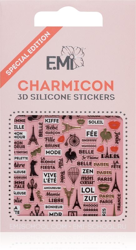 emi Charmicon France Nail Stickers 3D | notino.ie
