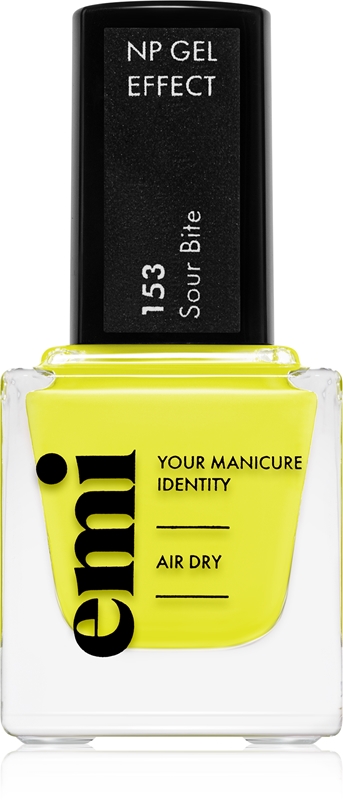 emi E.MiLac Gel Effect Ultra Strong gel-effect nail polish without the ...