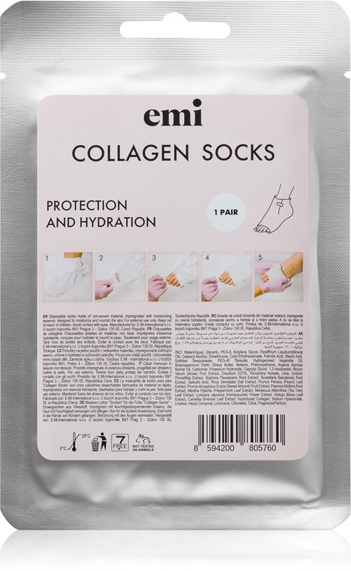 emi Collagen Socks kolagénové ponožky 1 pár | notino.sk