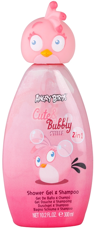 EP Line Angry Birds Cute Bubbly Shampoo And Shower Gel 2 in 1 | notino.ie