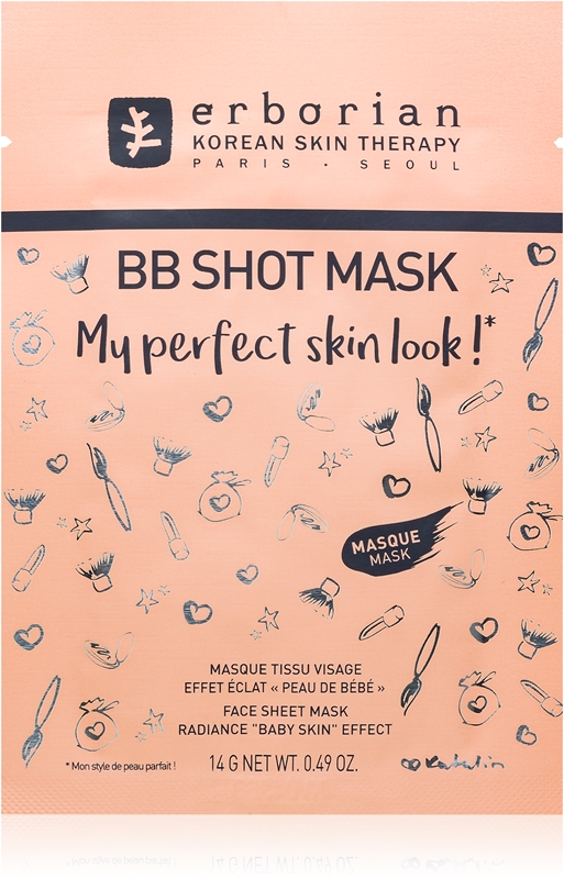 Erborian BB Shot Mask Brightening Sheet Mask | notino.ie
