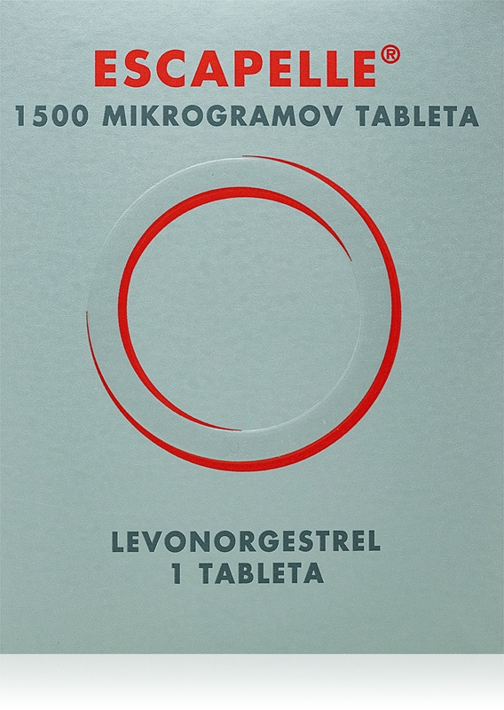 Escapelle Escapelle 1,5 mg tableta nouzové antikoncepce | notino.cz