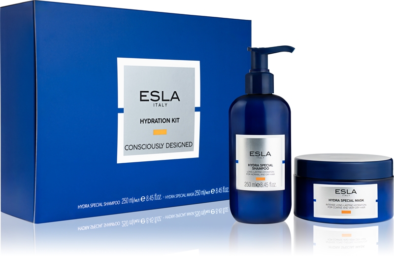 ESLA ITALY Hydra Special Set spendet Feuchtigkeit und Glanz
