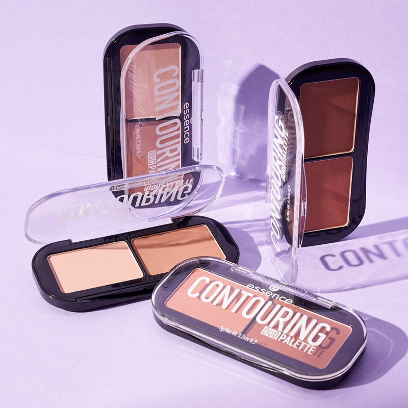 essence CONTOURING DUO PALETTE kontúrovacia paletka na tvár | notino.sk