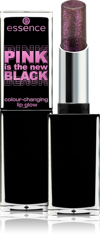 essence PINK is the new BLACK pH colour changing třpytivá rtěnka ...