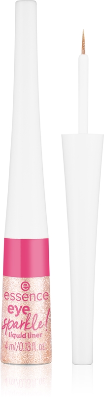 essence eye sparkle! tekuté linky na oči s trblietkami | notino.sk