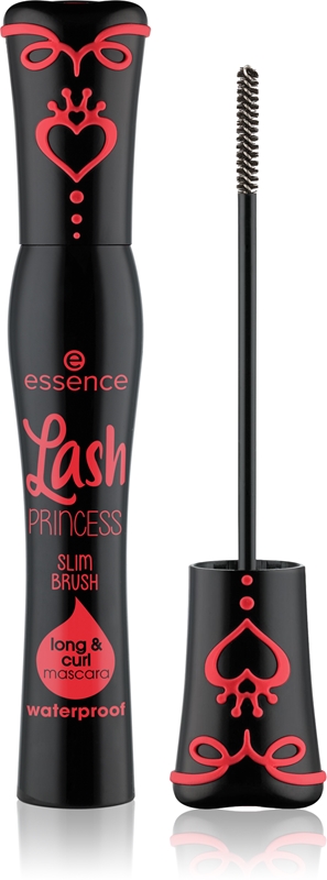 essence Lash PRINCESS Slim Brush voděodolná řasenka pro prodloužení řas ...