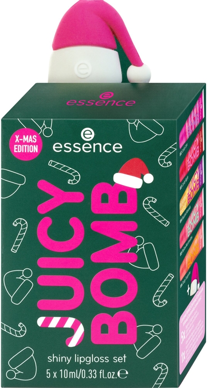 essence Juicy Bomb Gift Set for lips 01 Holly Jolly, Juicy | notino.ie