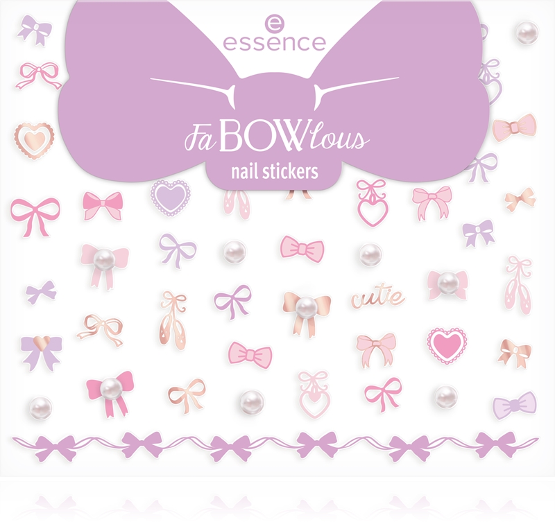 essence FaBOWlous nail stickers | notino.co.uk