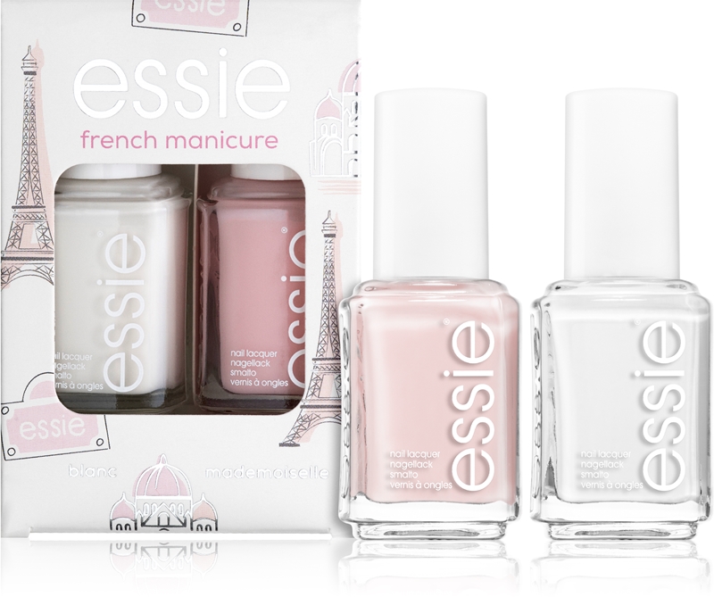 essie french manicure kit de vernis à ongles (pour french manucure) | notino.fr