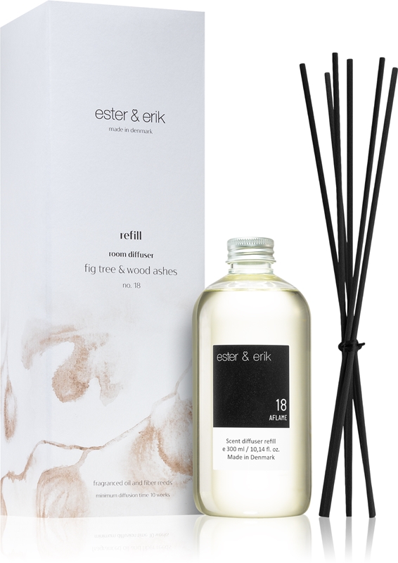ester & erik room diffuser fig tree & wood ashes (no. 18) refill för aroma diffuser | notino.se