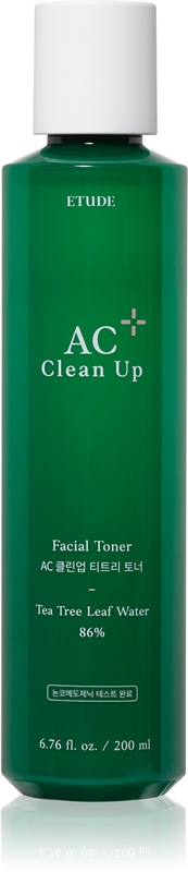 ETUDE AC Clean Up Facial Toner lotion tonique apaisante pour peaux à ...