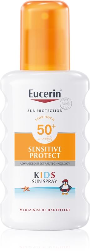 Eucerin Sun Kids zaštitni sprej za djecu SPF 50+ | Notino.hr
