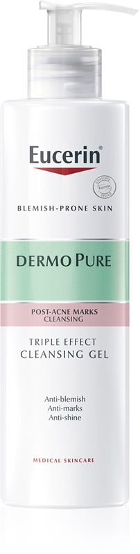 Eucerin DermoPure Exfoliating Cleansing Gel with triple effect | notino.ie