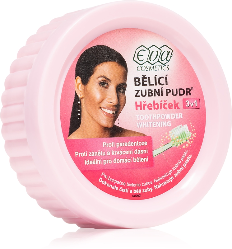 Eva Clove Whitening Tooth Powder 3-in-1 | notino.ie