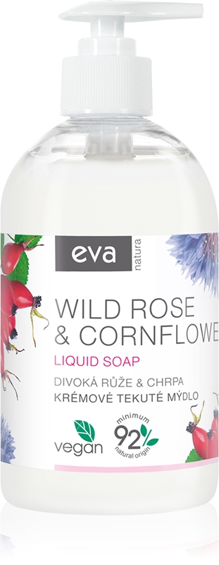 Eva Natura Wild rose & Cornflower Cream Liquid Soap for hands | notino.ie