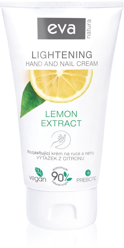 Eva Natura Lemon extract Verhelderende Crème voor handen en nagels ...