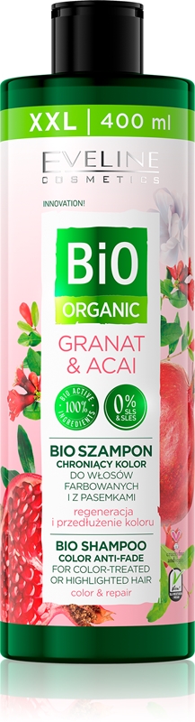 Eveline Cosmetics Bio Organic Granat & Acai champú regenerador para ...