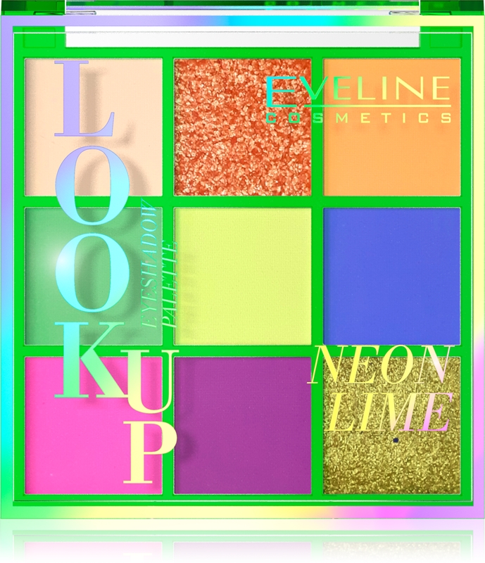 Eveline Cosmetics Look Up Neon Lime akių šešėlių paletė | notino.lt