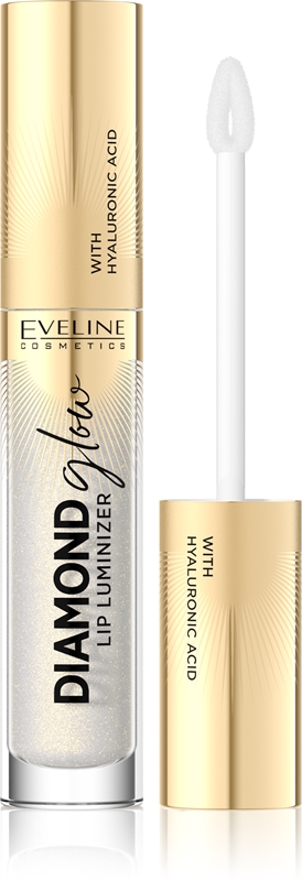 Eveline Cosmetics Diamond Glow Shimmering Lip Gloss with hyaluronic ...