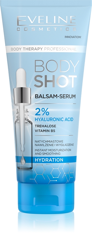 Eveline Cosmetics Body Shot 2% Hyaluronic Acid baume hydratant en ...