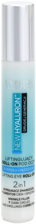Eveline Cosmetics New Hyaluron roll-on de contorno de ojos ...