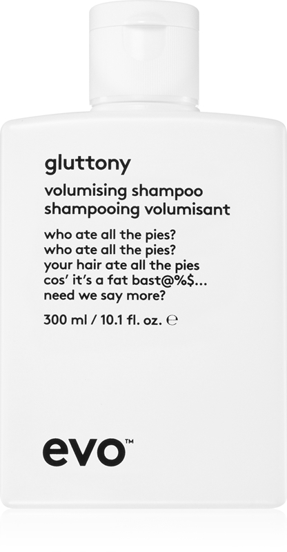 EVO Volume Gluttony Volume Shampoo for fine hair and hair without ...