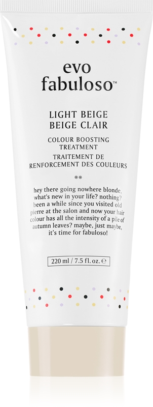 EVO Fabuloso Colour Boosting Treatment Conditioner voor Accentueren van ...