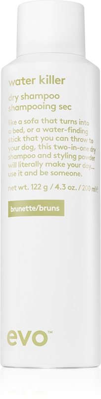 EVO Water Killer Dry Shampoo shampoing sec pour cheveux foncés | notino.be