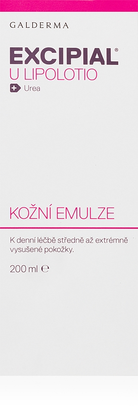 Excipial EXCIPIAL U LIPOLOTIO 40mg/ml kožná emulzia pre citlivú a ...